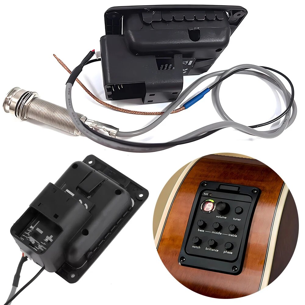 APWIKOGER Преамп для акустической гитары с эквалайзером