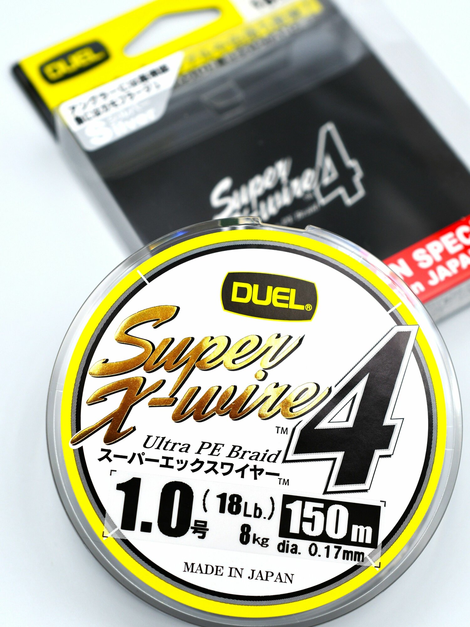 Леска плетеная PE Super X-Wire 4 0.17 8 кг 150 м SILVER