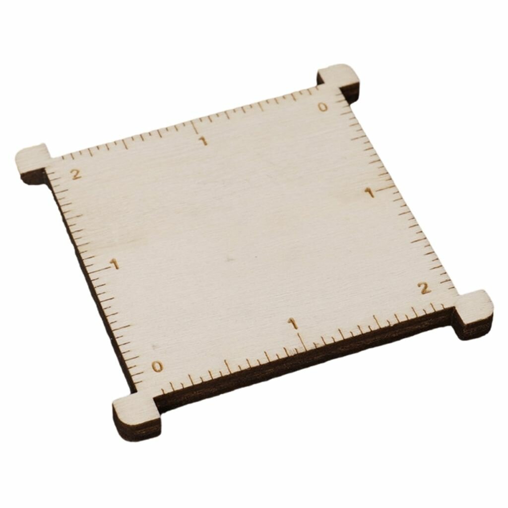 Линейка для вязальных спиц