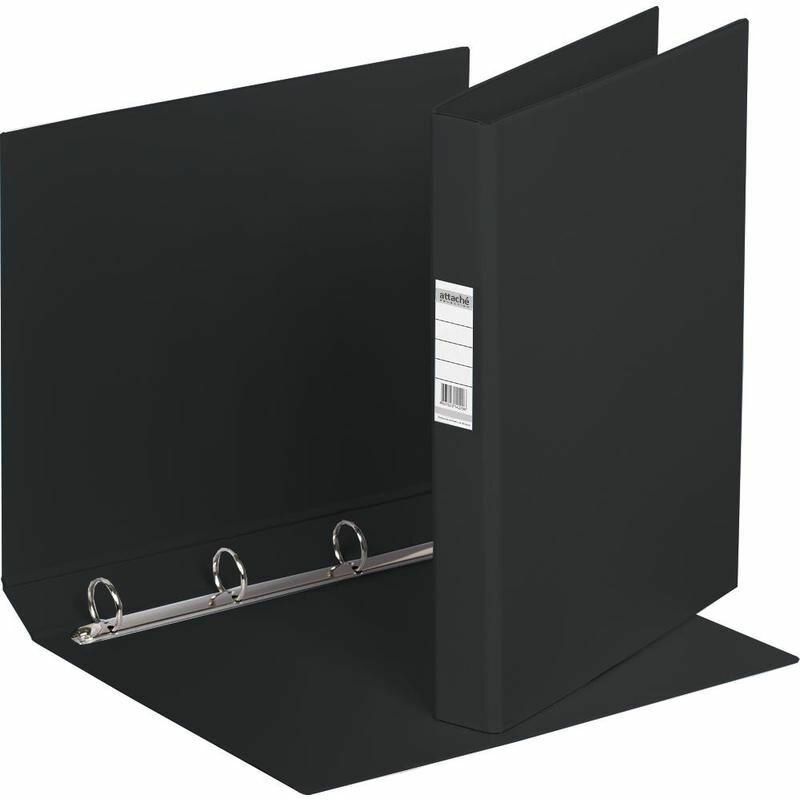 Папка на 4-х кольцах Bantex 35 мм, 1301-10 черная