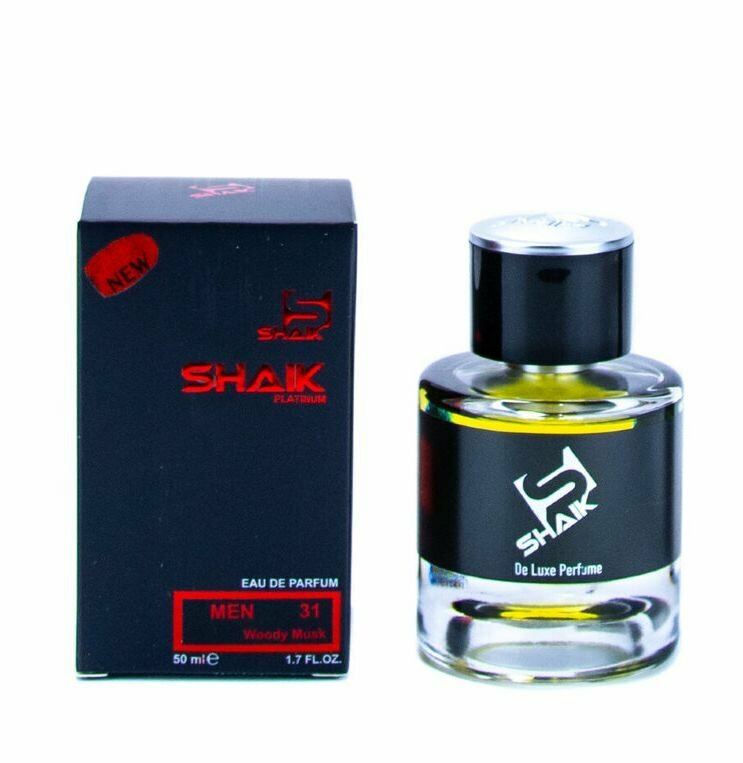 Shaiik PLATINUM M 31 Woody Musk FAHRENHEIT Парфюмерная вода 25мл Мужская