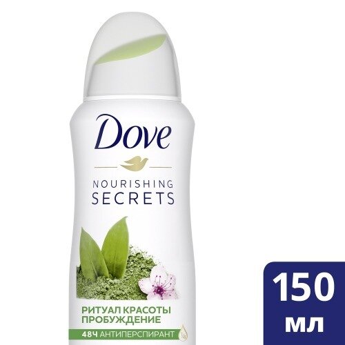 Антиперспирант-аэрозоль Dove Ритуал Красоты, Пробуждение, 150 мл (67667854)