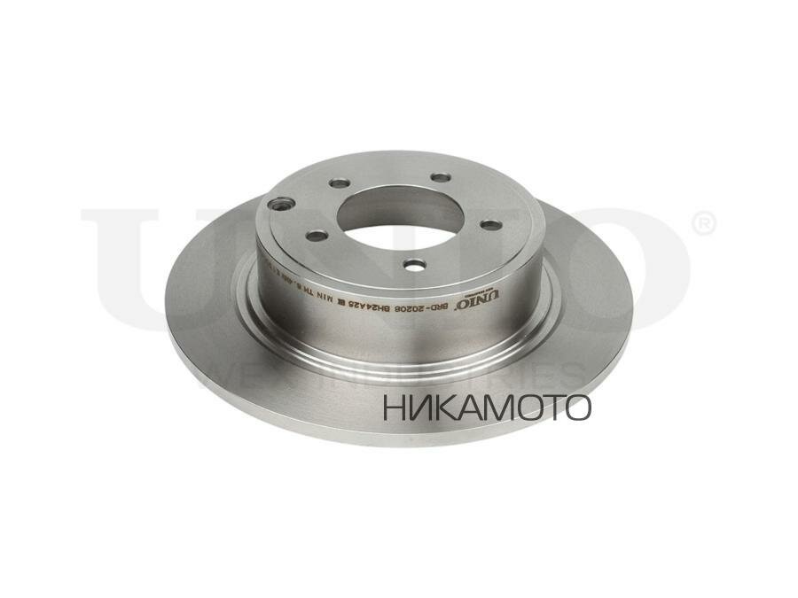 UNIO BRD20208 Диск тормозной JEEP/DODGE PATRIOT/CALIBER 06- задн.