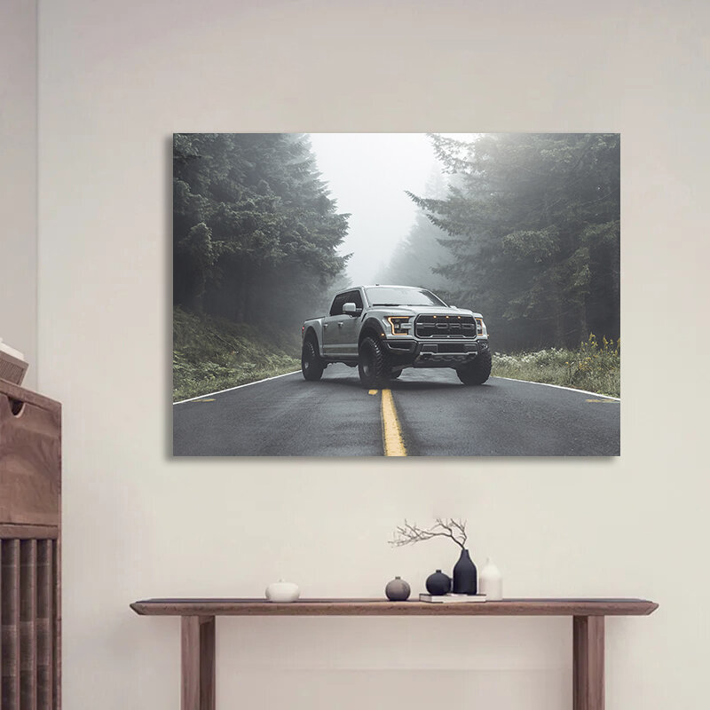 Картина форд / машина, картины для интерьера / мальчику, 40х60 см.