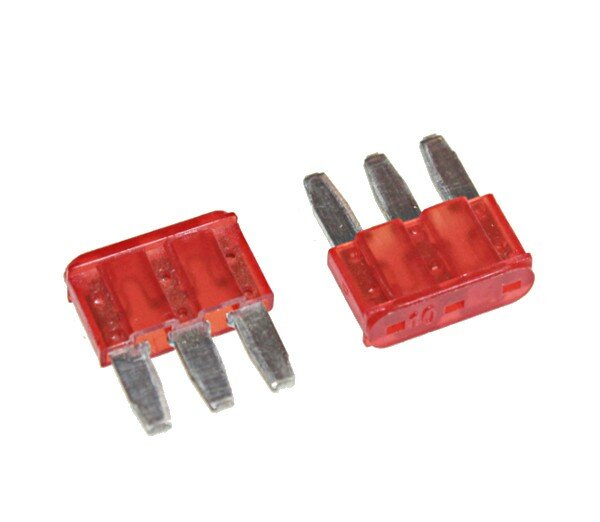 Предохранитель MICRO3 10А (14,3x4,2мм, h18,2) APF-106