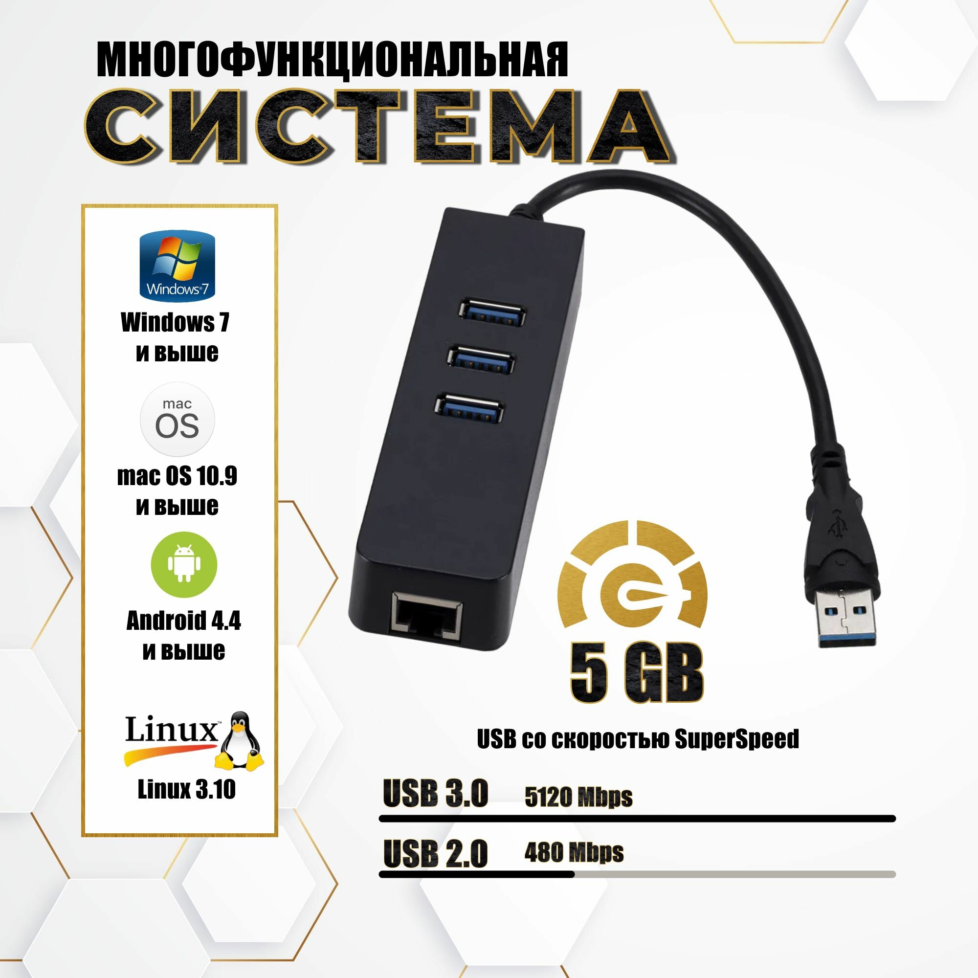 USB-концентратор — фото 1