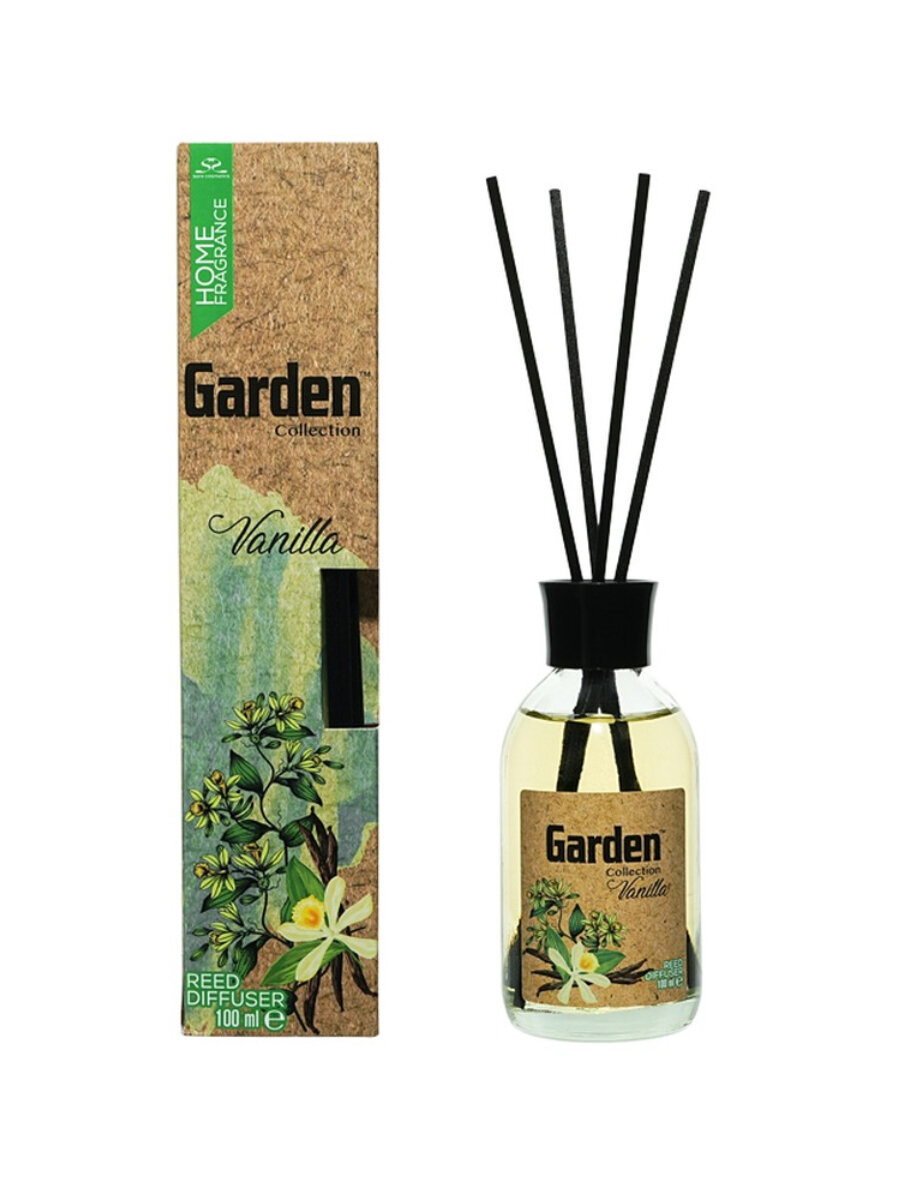 Интерьерные духи GARDEN VANILLA (ароматический диффузор), 100 мл