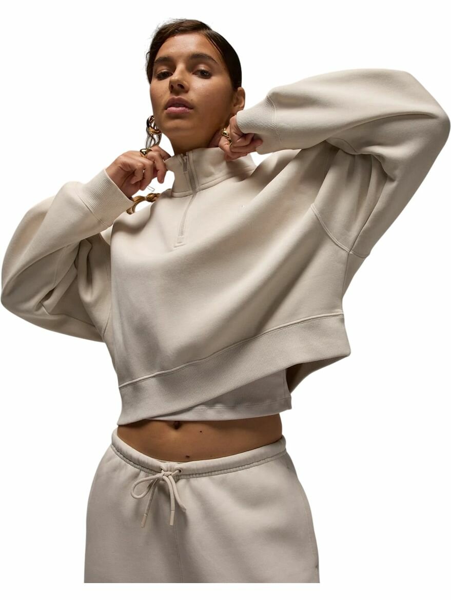 Свитшот спортивный Jordan Brooklyn Fleece 1/4-Zip Top