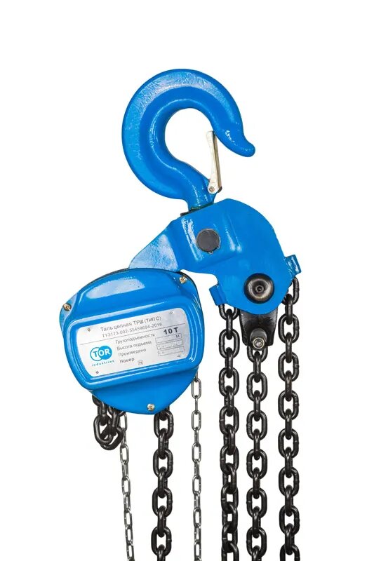1021826 Таль ручная шестеренная TOR ТРШ C 10ТХ6М