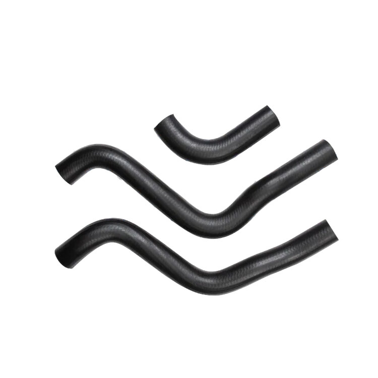 Комплект патрубков радиатора (3 шт.) для ВАЗ 2170 Лада Приора (KRAFT)