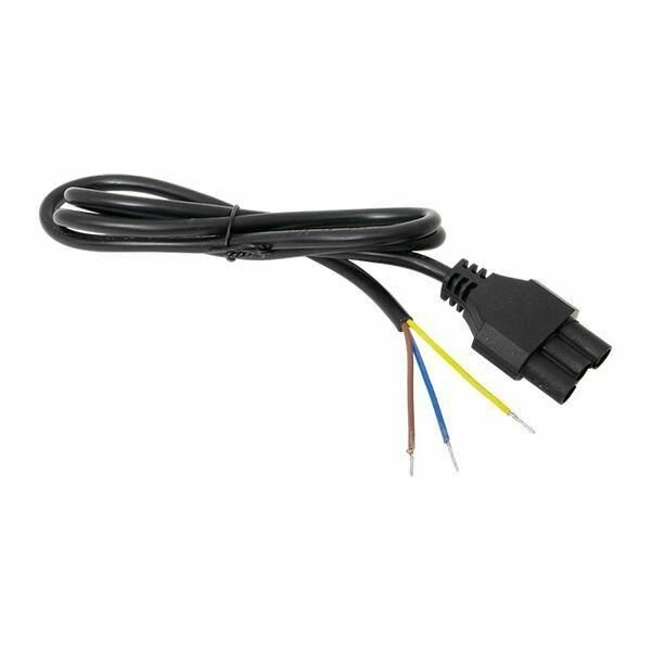 Кабель для подключения светодиодных линейных светильников ДБО-60/120/150 1м 3х0.75 черн. EKF ASC-B-1-LBL