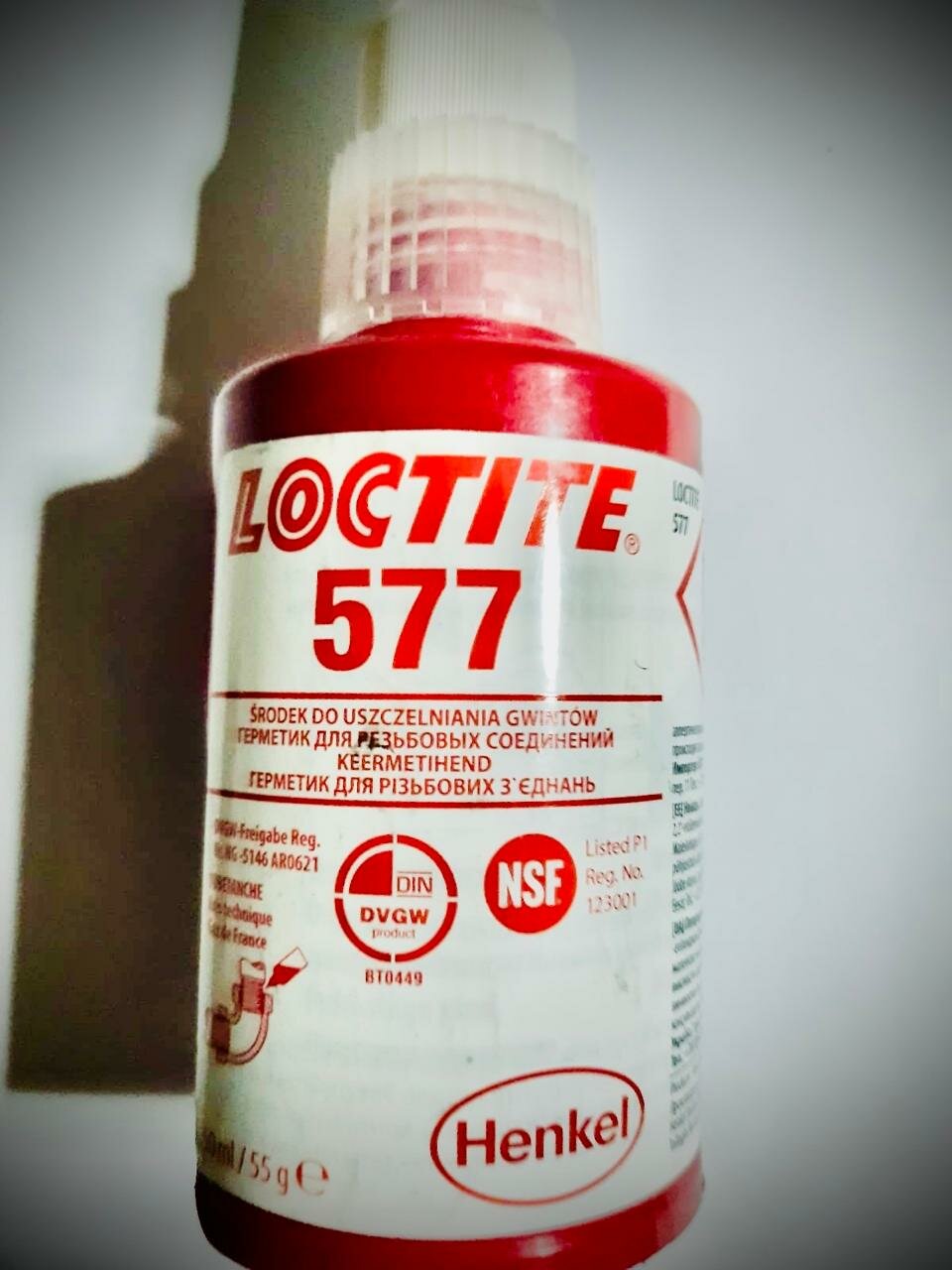 Вал-втулочный фиксатор-герметик Loctite 577 (50 мл) Ирландия