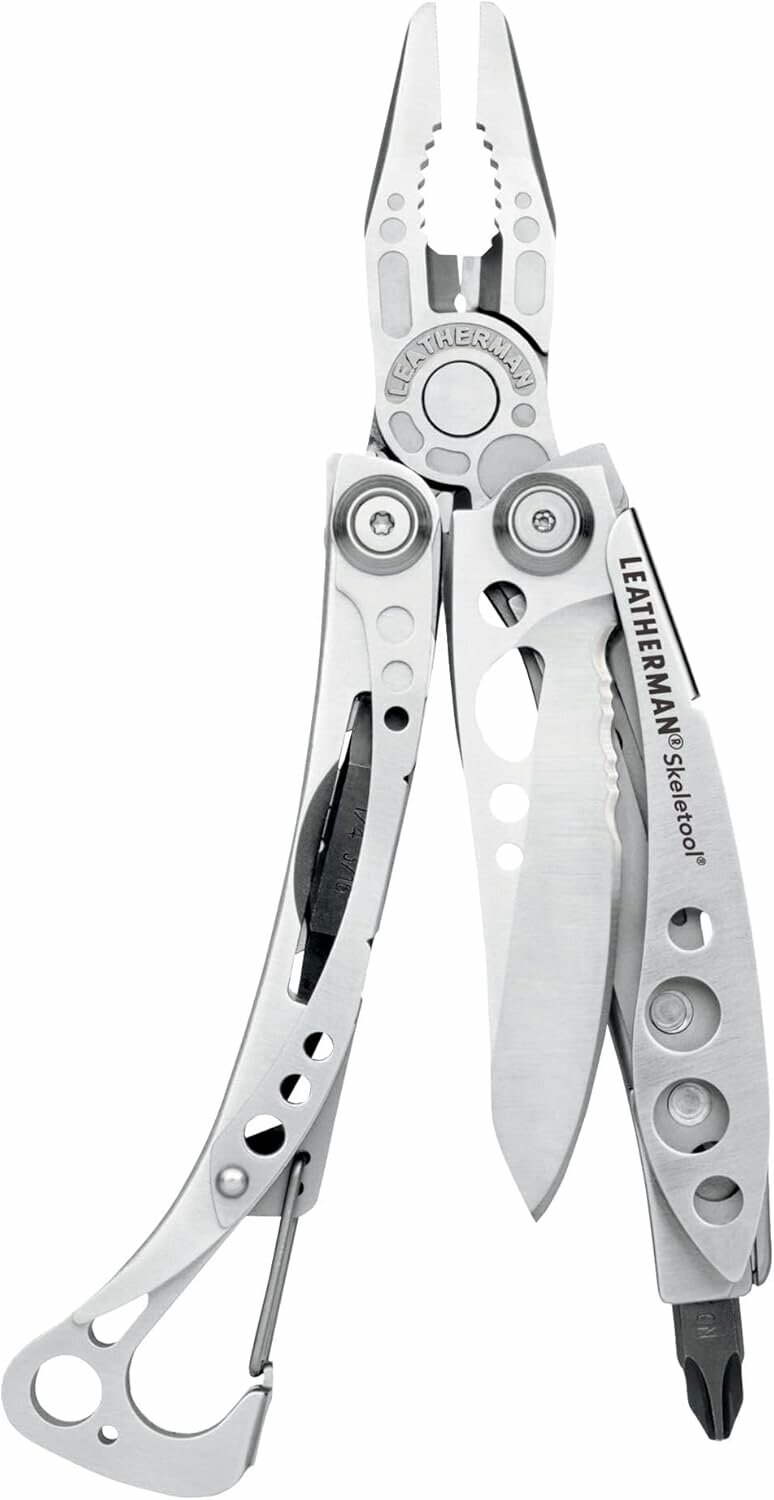 Мультитул LEATHERMAN Skeletool Stainless 830849, 7 инструментов, серебристый