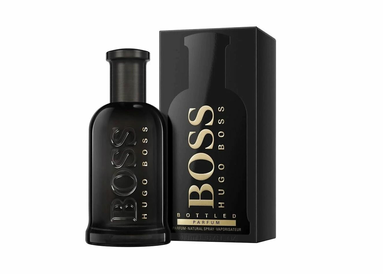 Духи Hugo Boss Boss Bottled Parfum духи 200 мл, кожаный аромат — фото 1