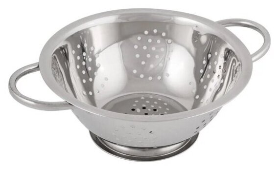 Дуршлаг Mallony CASUAL на подставке, с боковыми ручками, 22 см