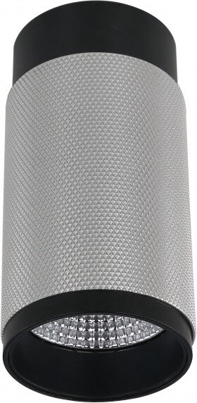 Точечный светильник Delta 1954-10W-3000K-36 BK+SL iLedex, цоколь: LED, лампы: Светодиодные, мощность: 10 Вт.