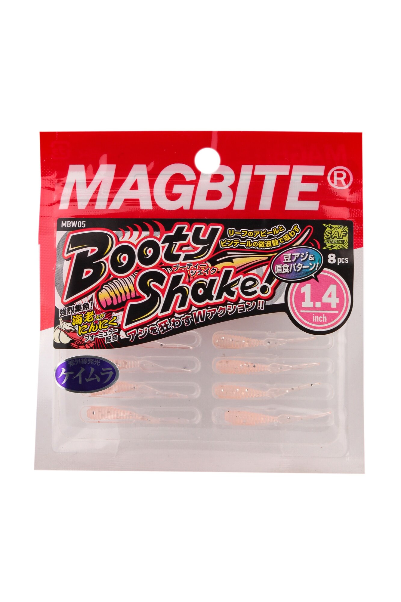 Magbite MBW05 Booty Shake 1,4 цв.06 - приманка для ловли хищника, балансировка