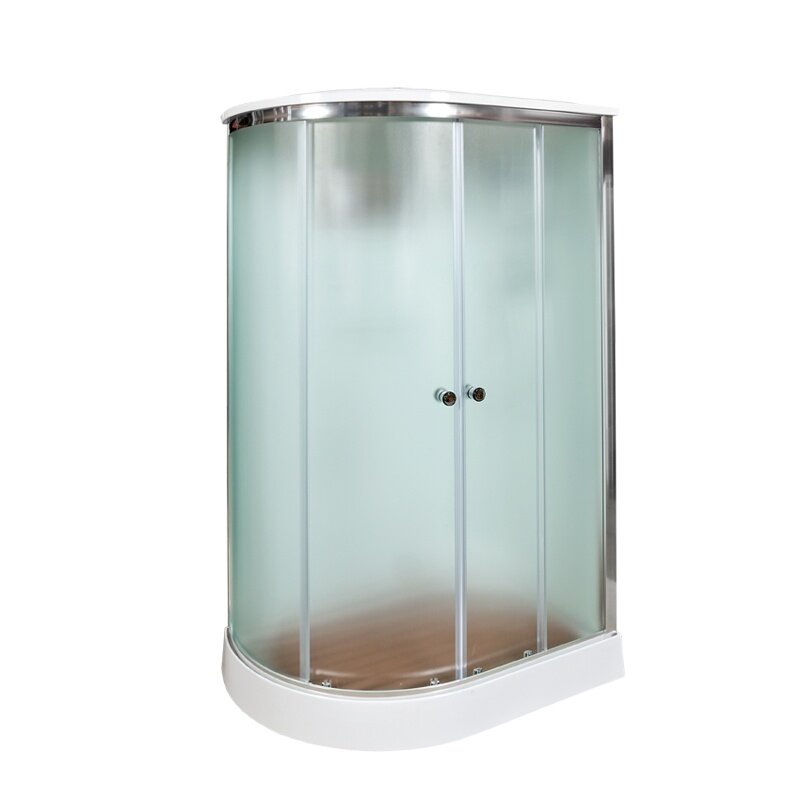 Душевая кабина Deto D D102S+ эл. R 120 x 80 см, с крышей и электрикой D102SREL