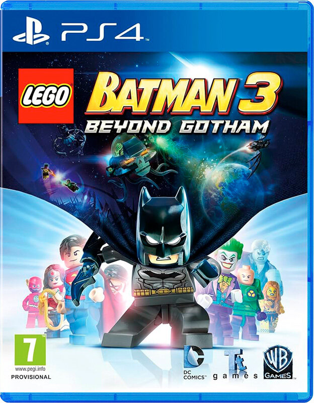 LEGO Batman 3: Покидая Готэм [PS4, русские субтитры] (EU) игра лего Бетмен на диске