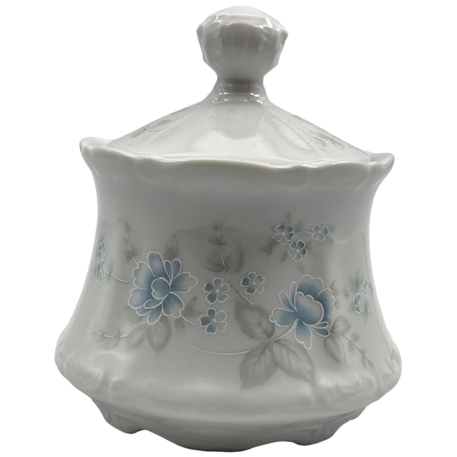 Сахарница "Нежность", фарфор, роспись,1960-1970 гг, Mitterteich Bavaria, Германия