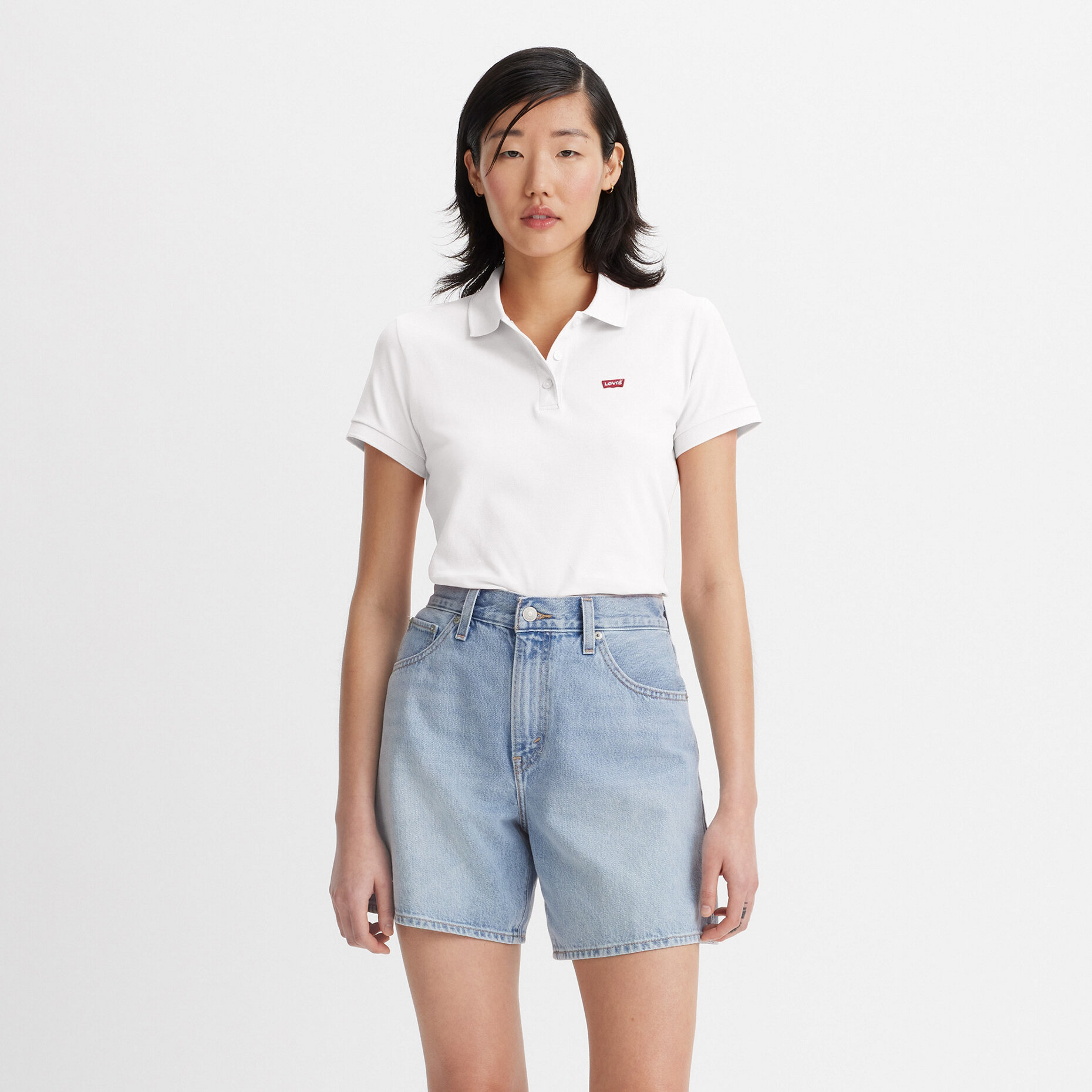 Поло Women Slim Polo Shirt