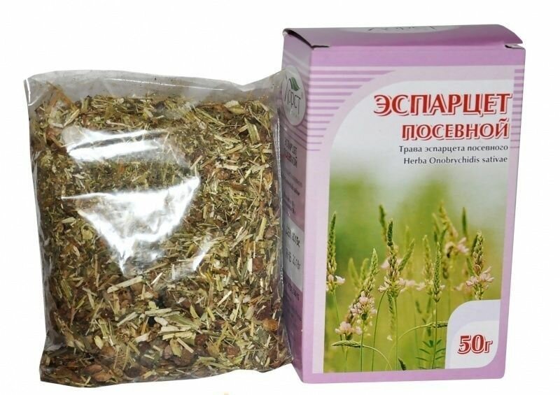 Чайный напиток, Эспарцет посевной, трава 50 гр, Хорст.
