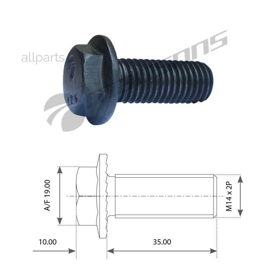 MANSONS 200100 болт ! M14x2\
