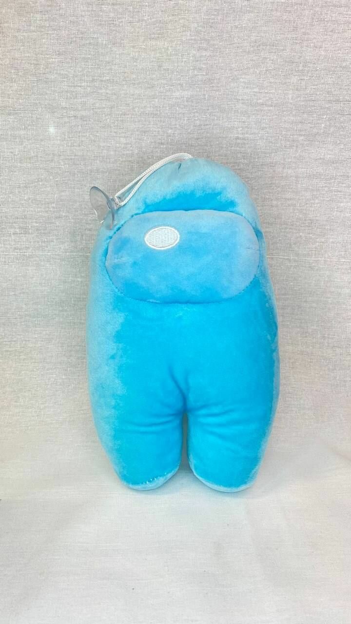 Мягкая игрушка AmongUs голубой, 30см