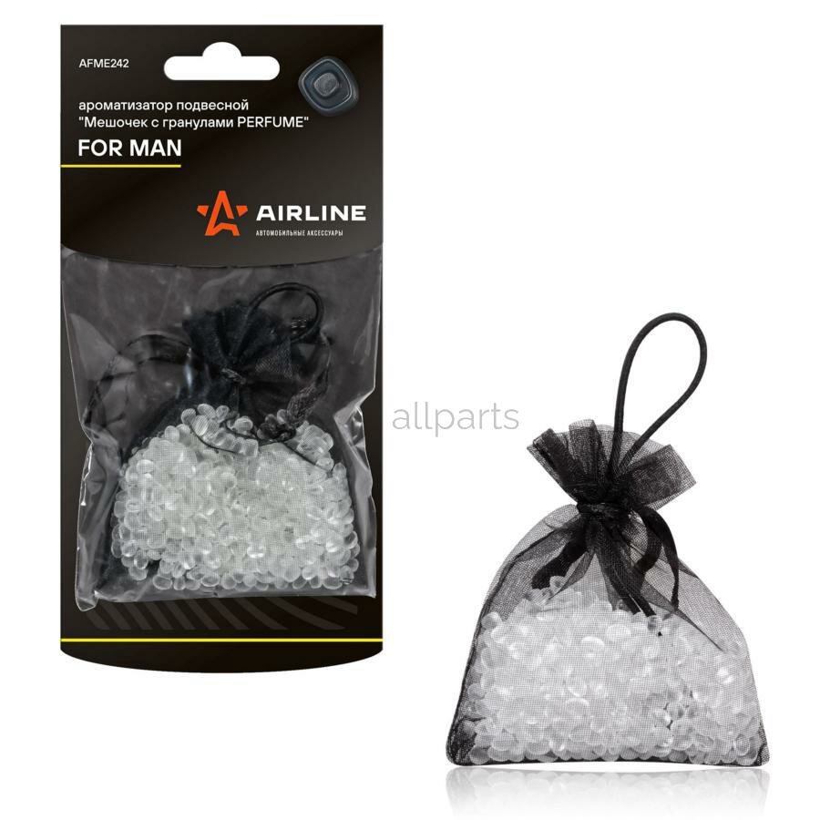 AIRLINE AFME242 Ароматизатор подвесной "Мешочек с гранулами Perfume" FOR MAN