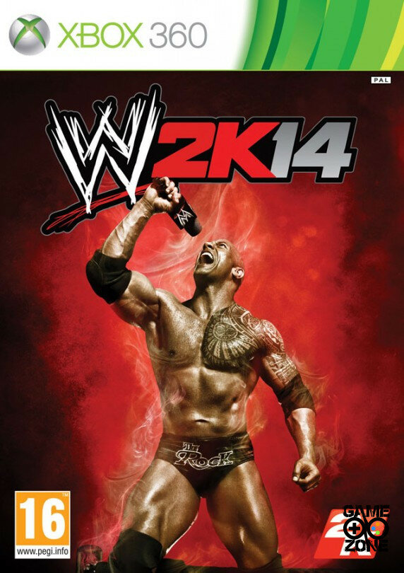 Игра WWE 2K14 (Xbox 360) б/у, Полностью Английский