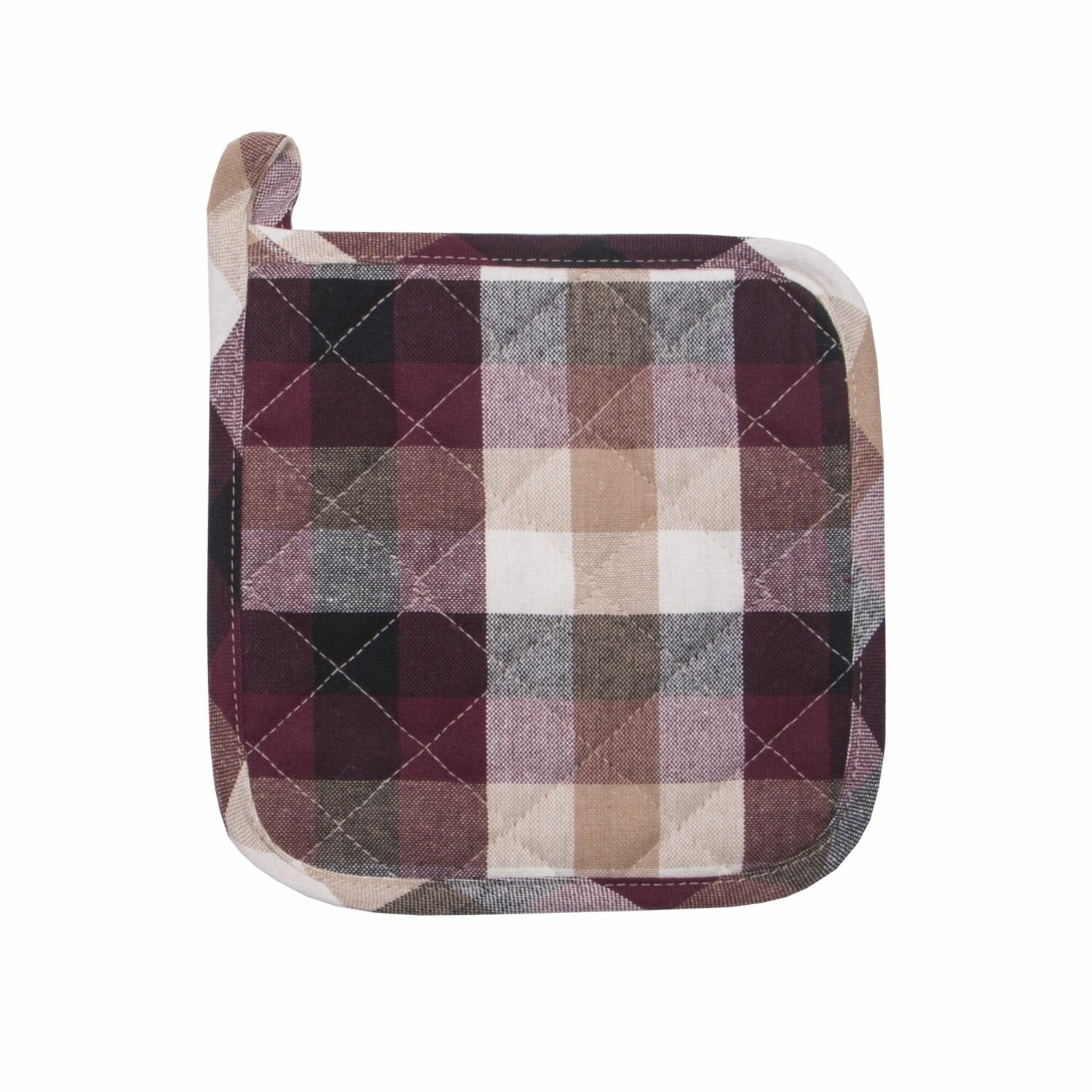 Прихватка кухонная Borghouse Black cells, размером 20х20 см