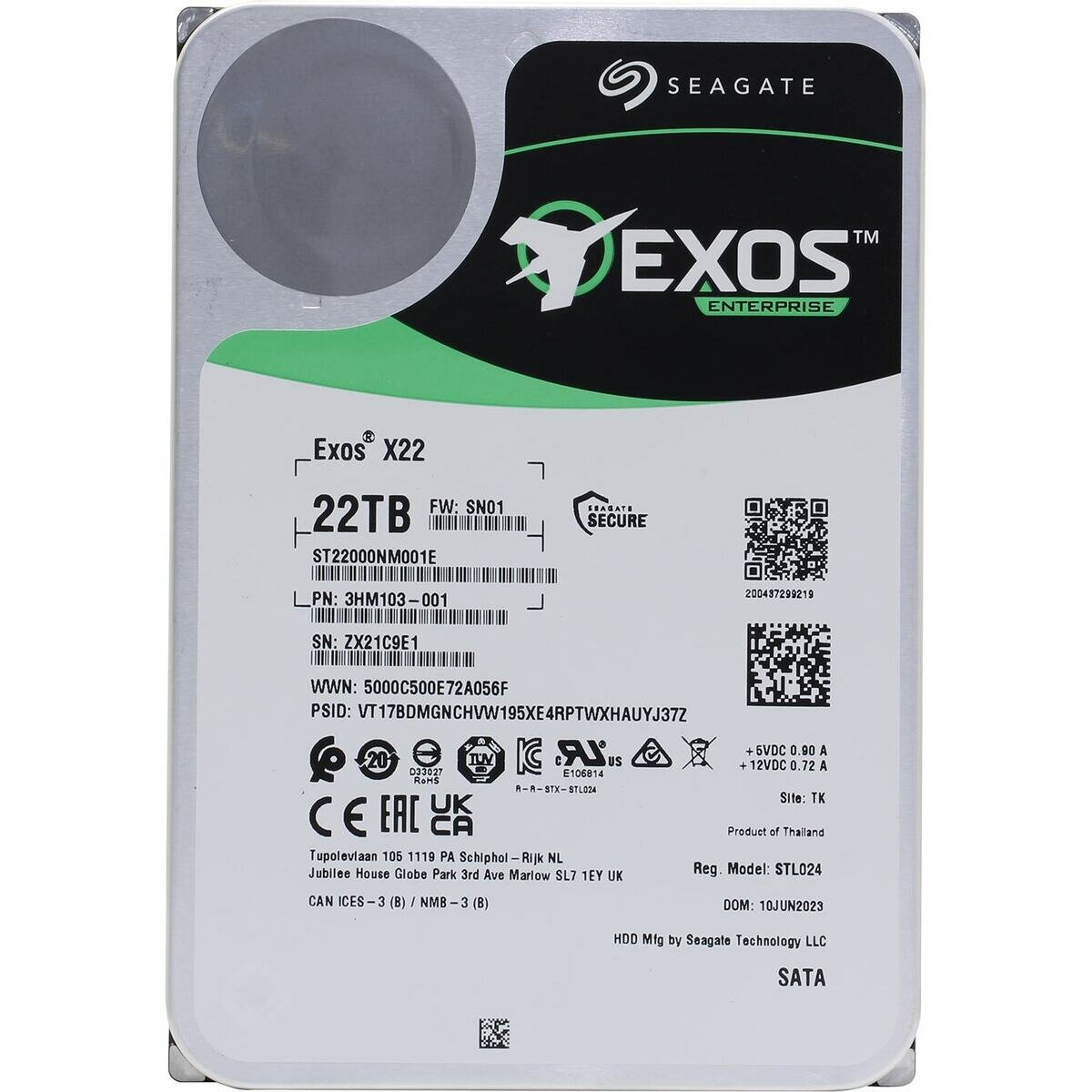 Seagate Exos X22 ST22000NM001E