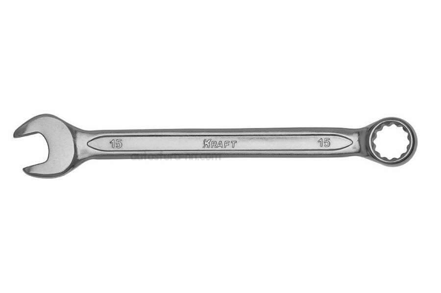 KRAFT KT700509 Ключ гаечный комбинированный 15х15 мм KRAFT