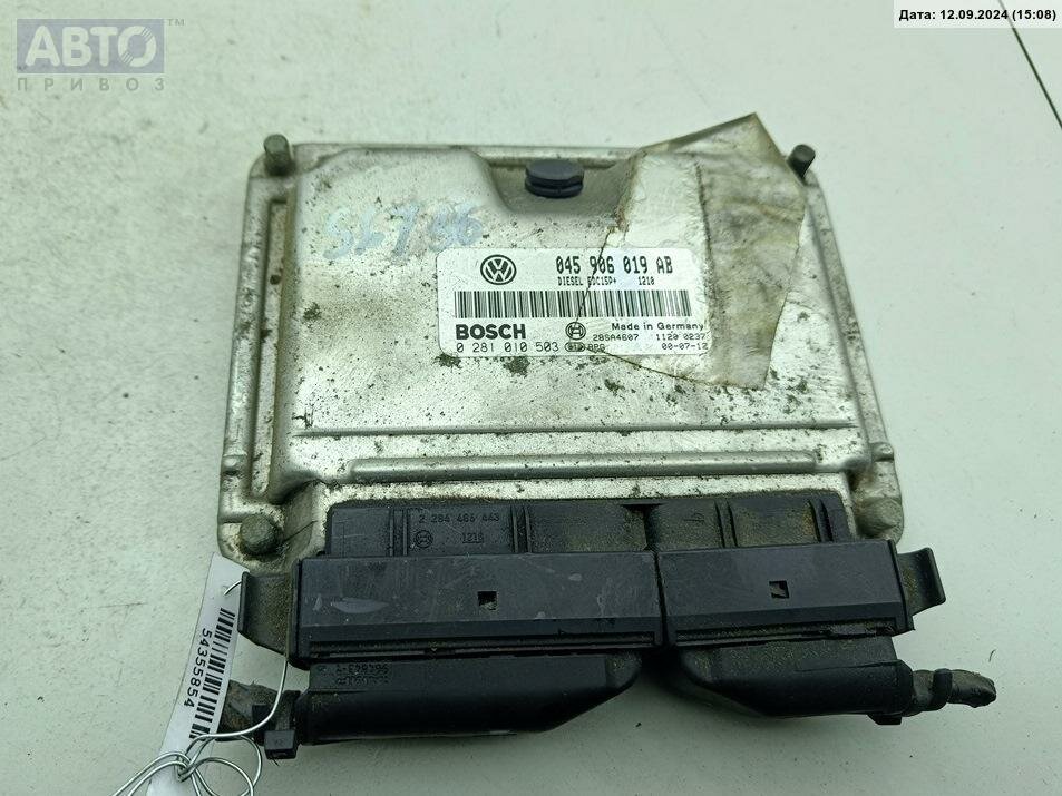 Блок управления двигателем (ДВС) Volkswagen Polo (1999-2001)