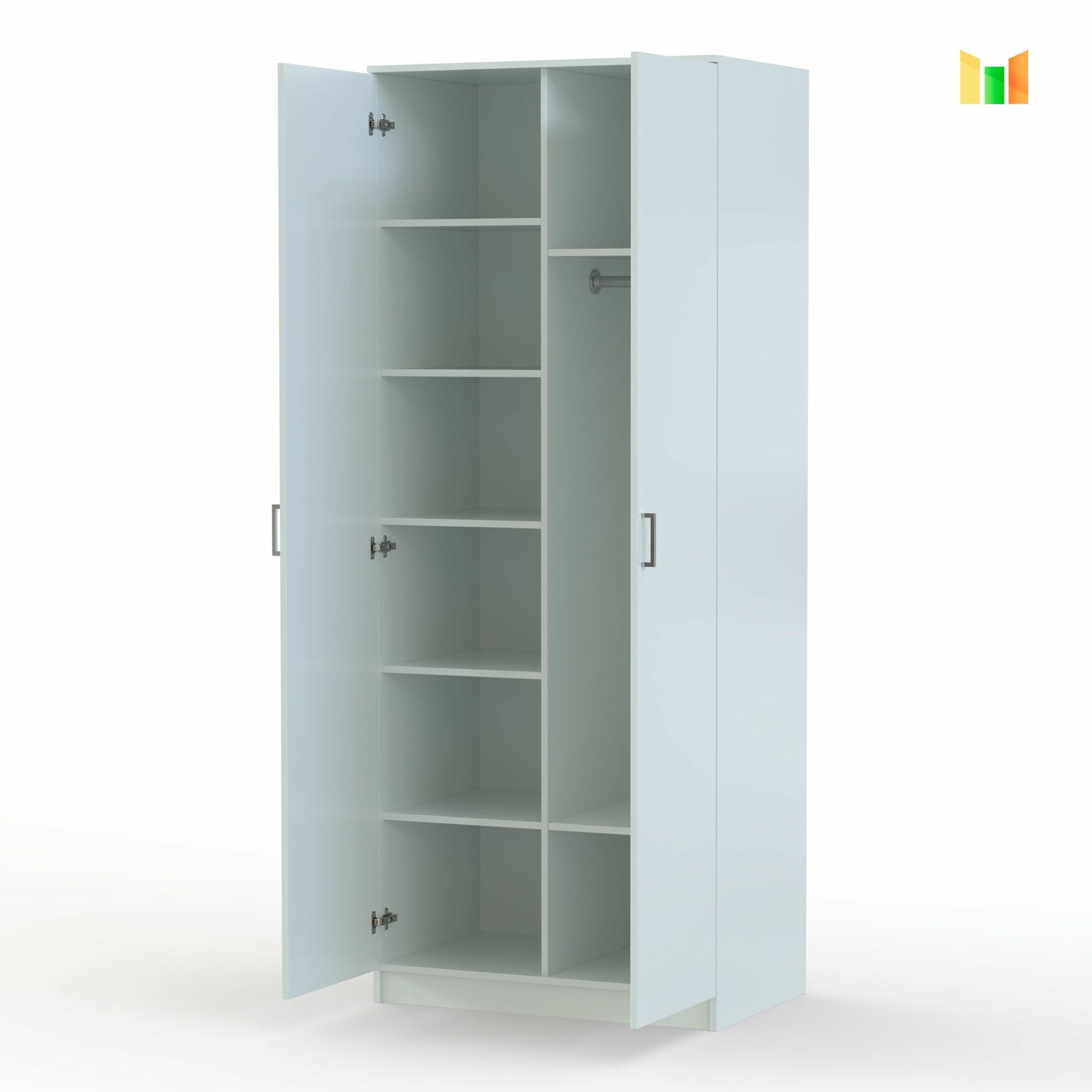 Шкаф распашной Эконом 9 — фото 1