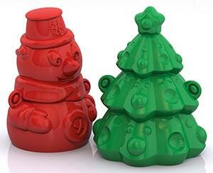 Нордпласт Формочки для снега "Елочка и Снеговик"