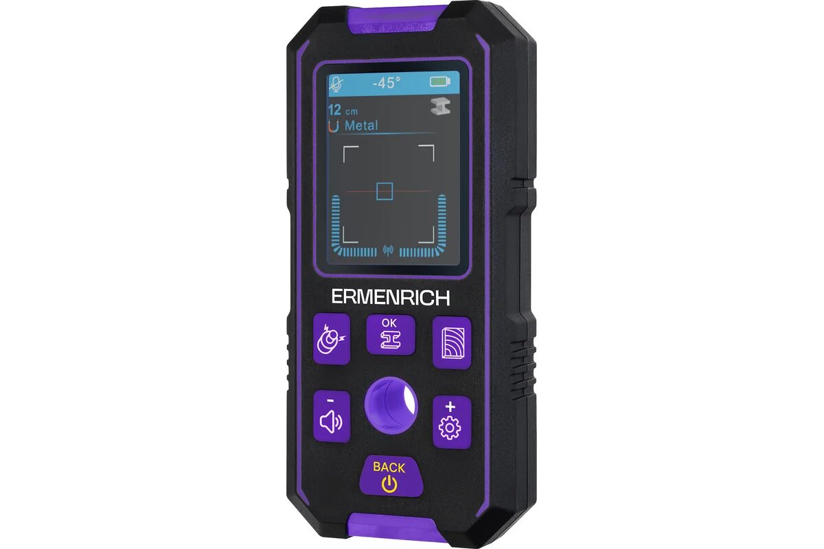 Ermenrich Детектор скрытой проводки (Эрменрих) Ping SM70 фиолетовый 83841