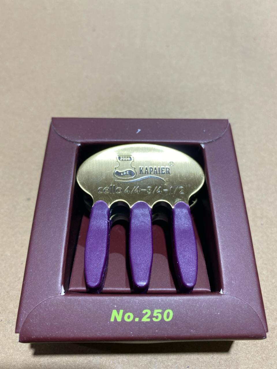 NO.250 KPE Сурдина для виолончели, Kapaier