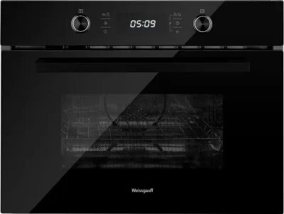 Духовой шкаф WEISSGAUFF OE 449 PDB Black Edition, черный
