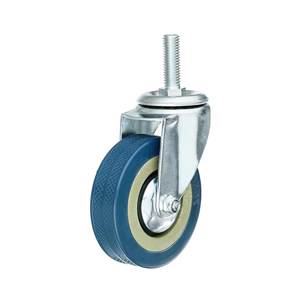 Колесо d75 мм на штыре М10 поворотное