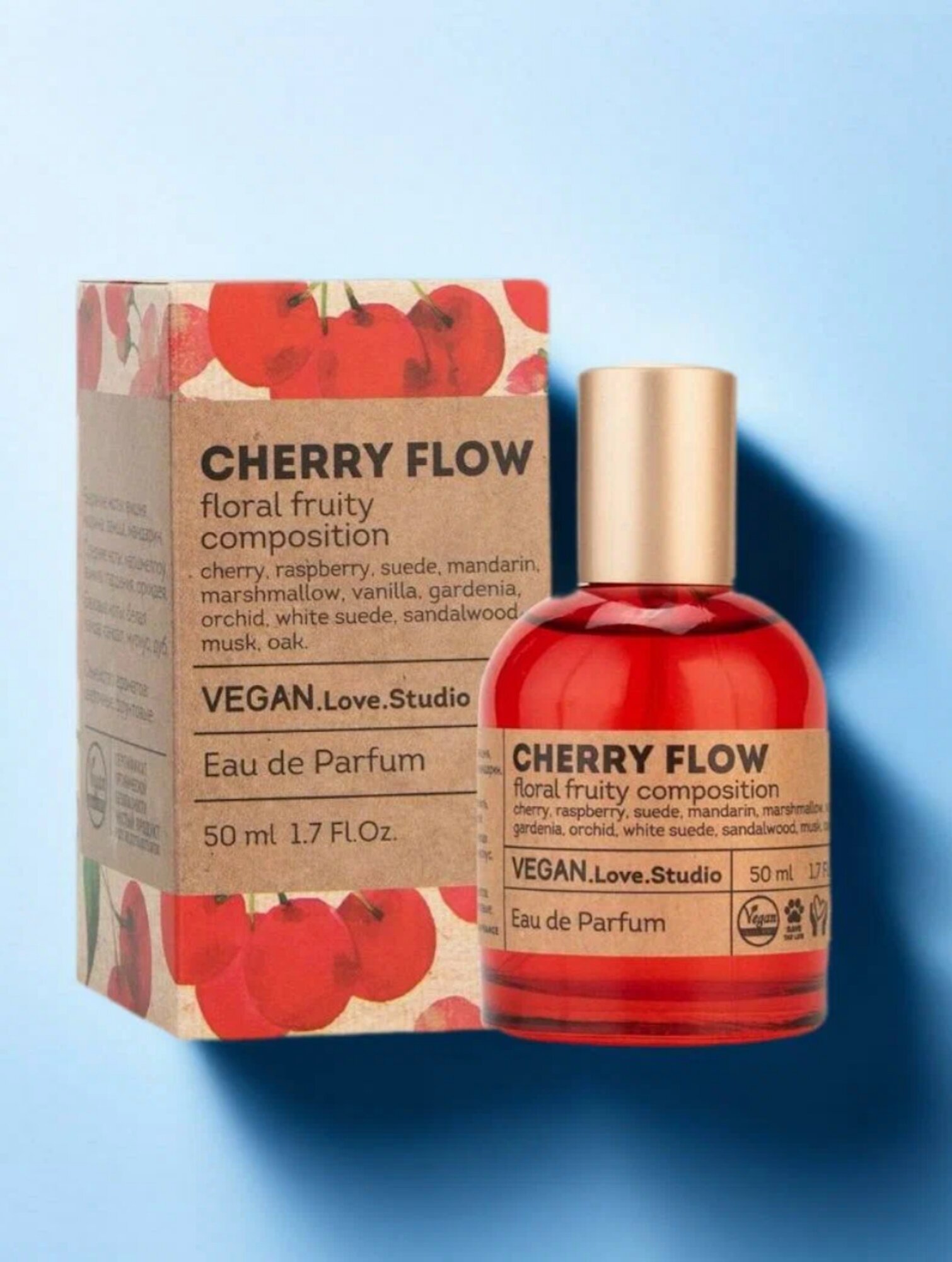 Вода туалетная, Веган Cherry Flow, женская (Cherry in the Air), 50 мл