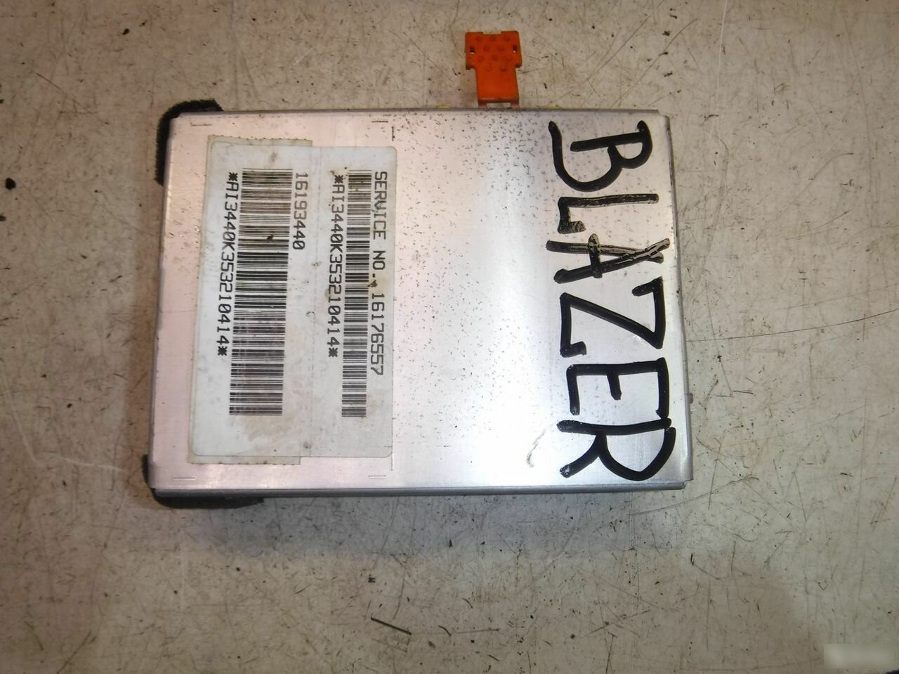 Блок управления AIRBAG Chevrolet Blazer S10 (1982—1990) 16176557