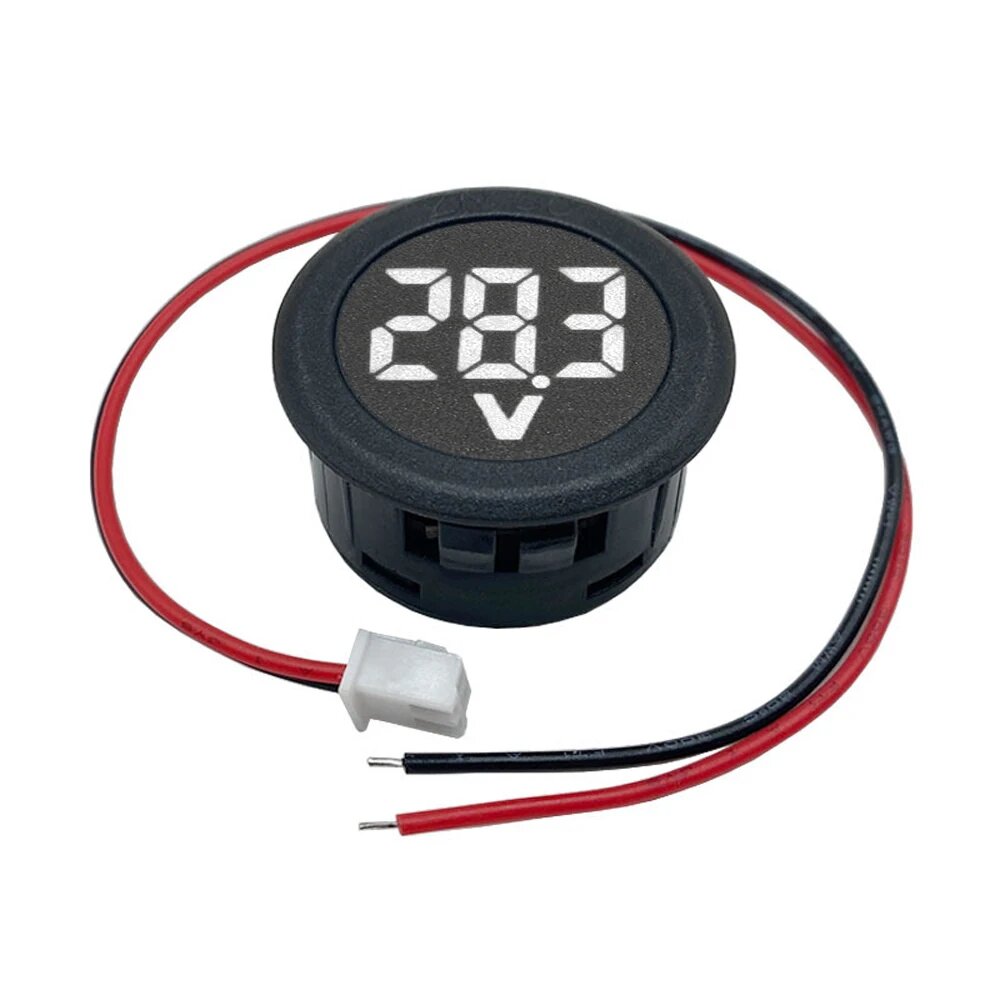 Цифровой вольтметр 28.3V, Цвет: B