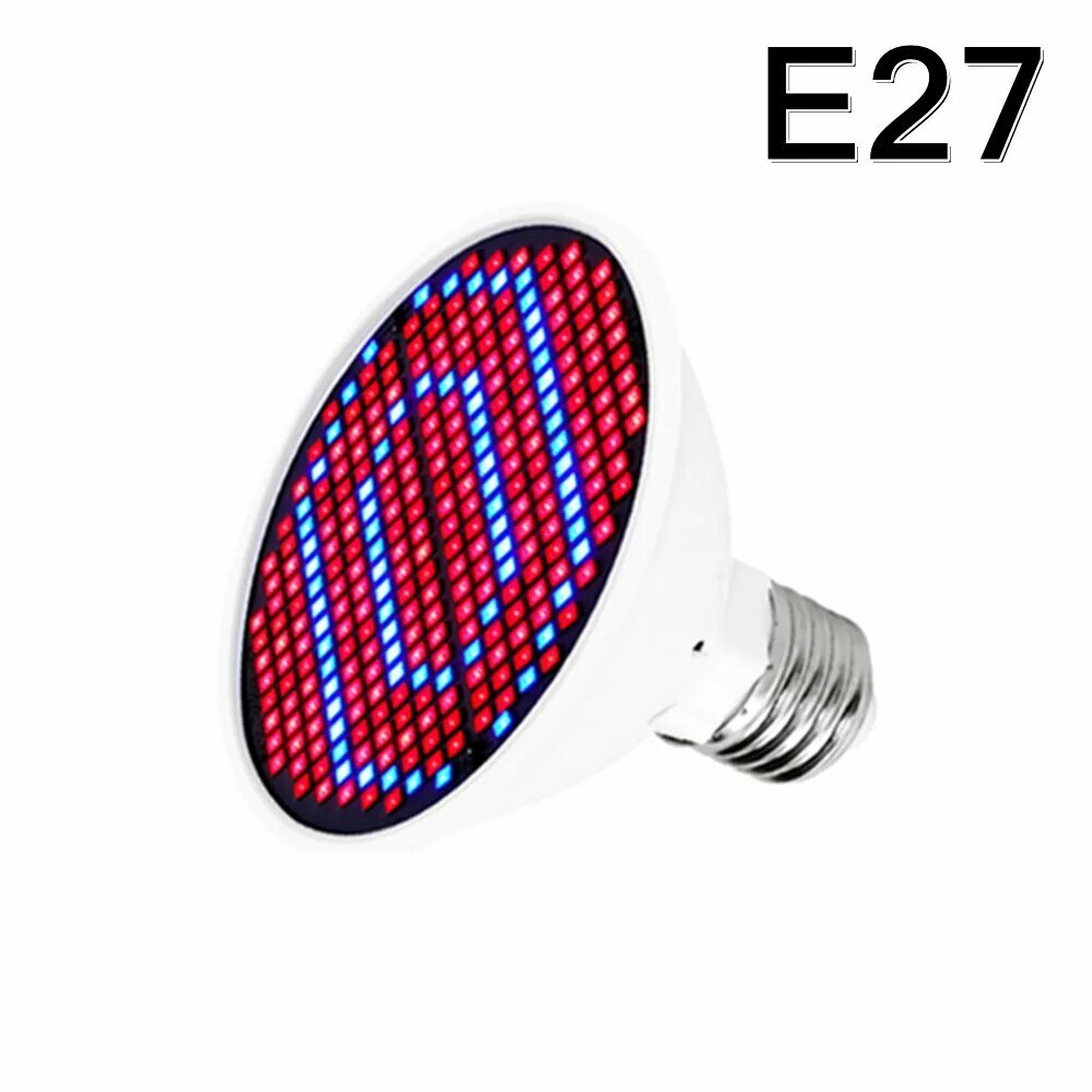 LED фитолампа MunLII E27, 80LEDs
