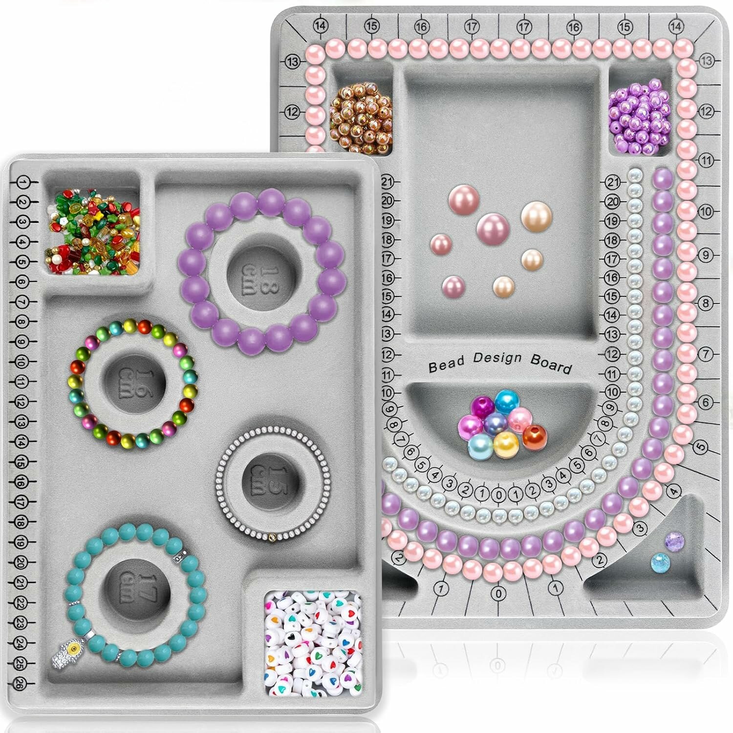 2 панели из бисера для дизайна бисером, браслетов, ожерелий, изготовления ювелирных изделий своими руками