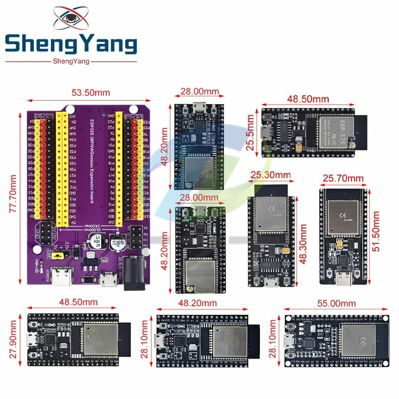 Модуль ESP32-DevKitC-32 TZT ESP32 Adapter 38P — фото 1