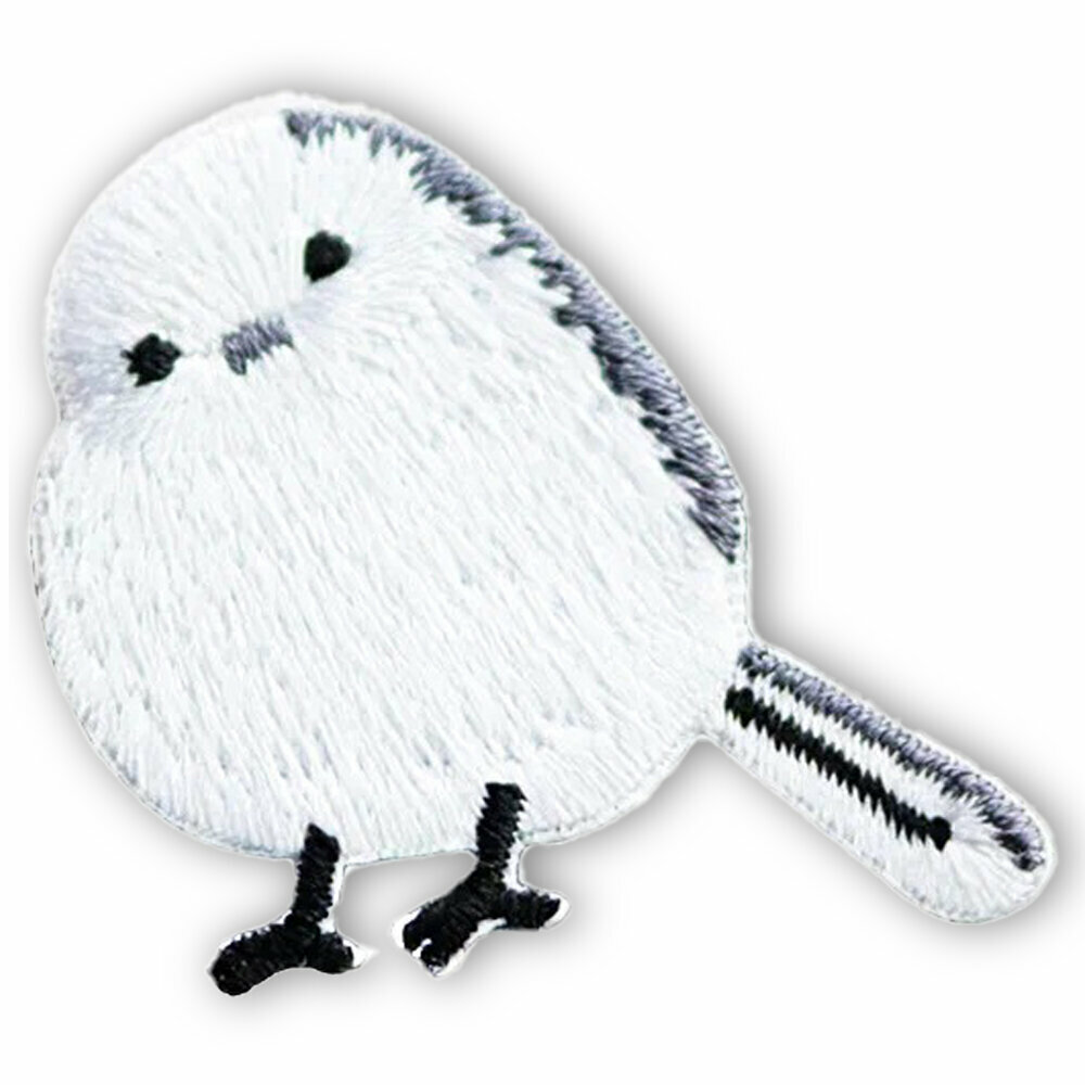 Шеврон Avelcro "Синица", на липучке, для детской одежды, полиэстер