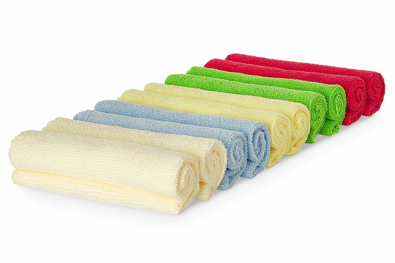MITTE Ultra Набор из 10 шт. микрофибровых тряпок для уборки дома, кухни и ванной
