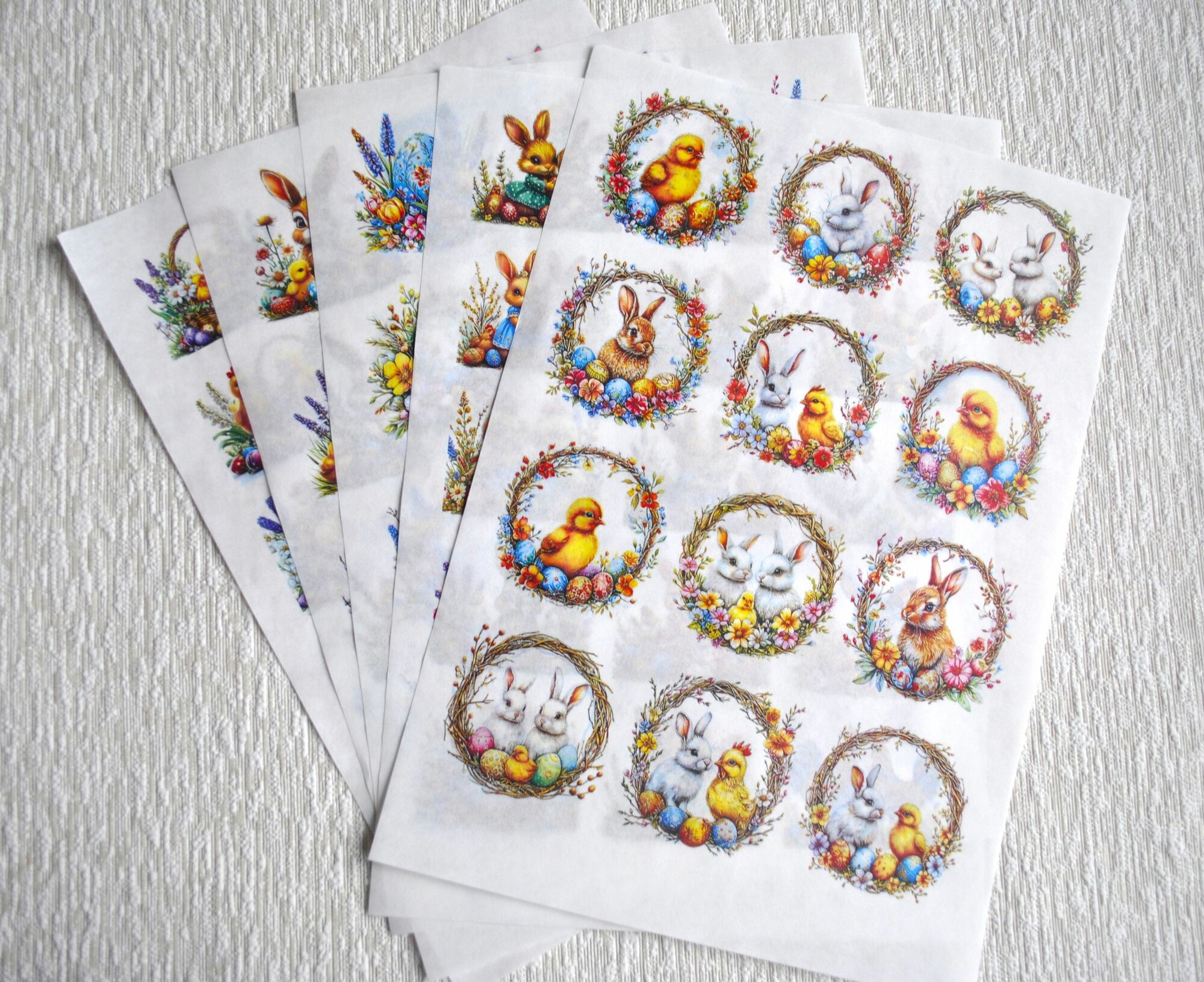 Декупажная карта