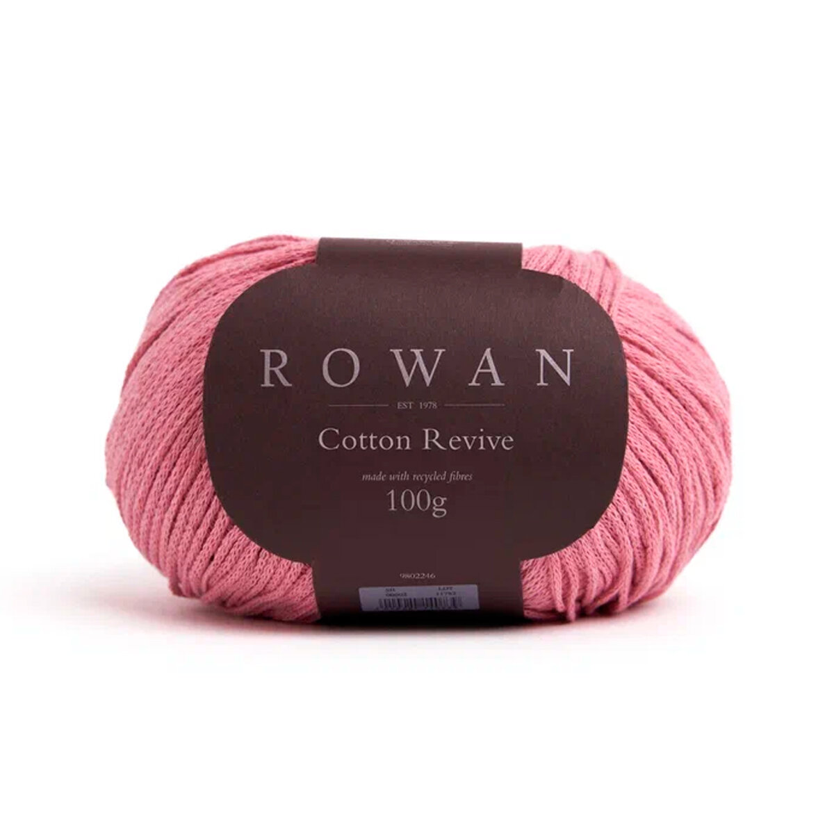 Cotton Revive /Коттон Ривайв/ пряжа Rowan, 9802246 (003, cherry blossom (вишня в цвету), розовый, New!)